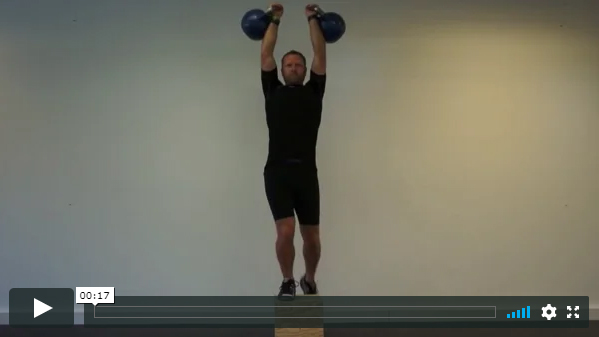 Dobbelt overhead step-up - Recover Gym